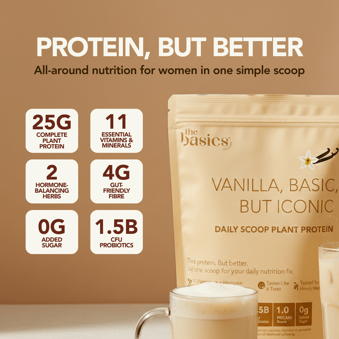 Buy Daily Scoop Plant Protein for Women in India | 25g Clean Protein ...