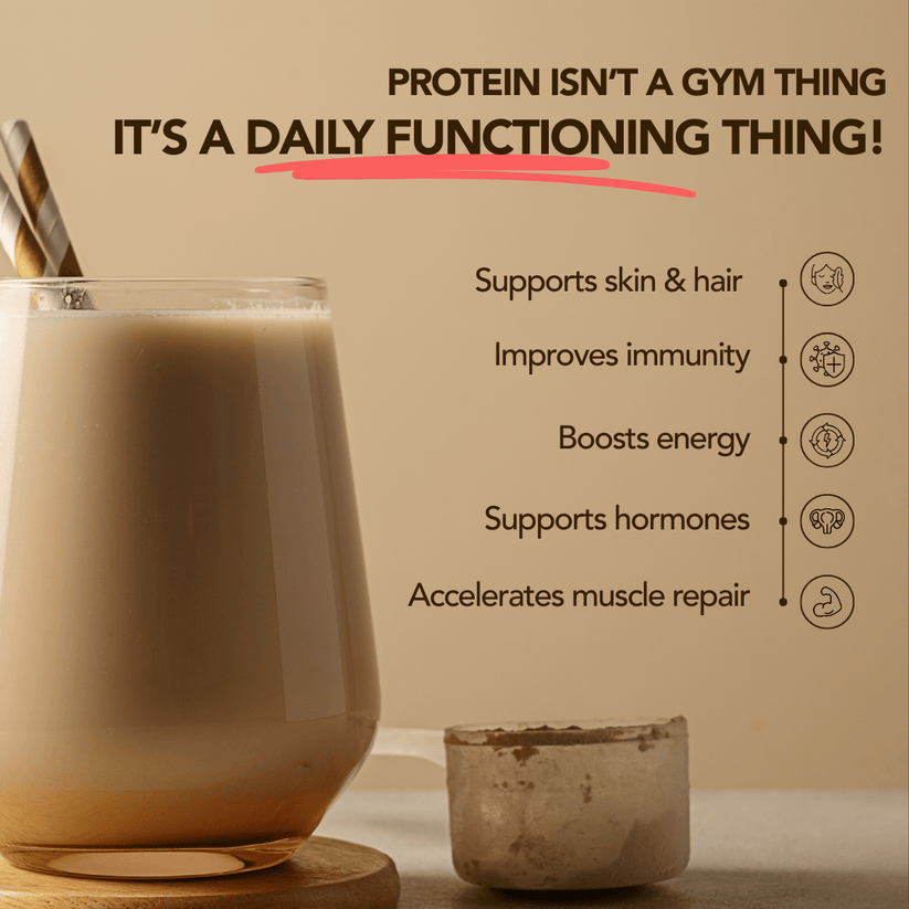 Buy Daily Scoop Plant Protein for Women in India | 25g Clean Protein ...